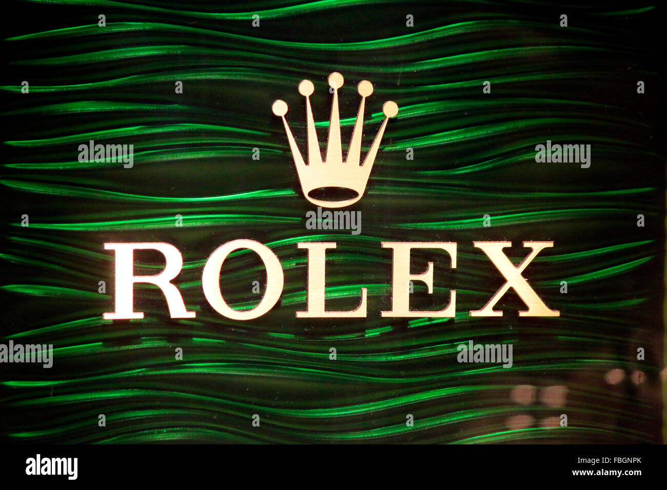 Rolex logo Banque de photographies et d’images à haute résolution - Alamy