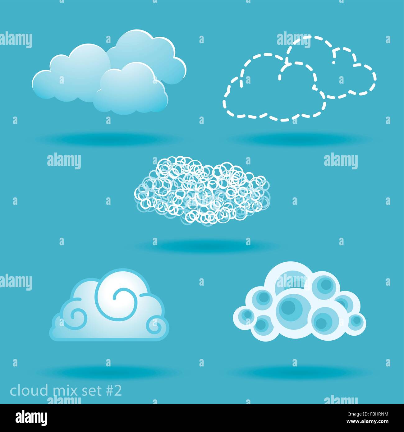 Types de nuages dessin Banque de photographies et d’images à haute résolution - Alamy