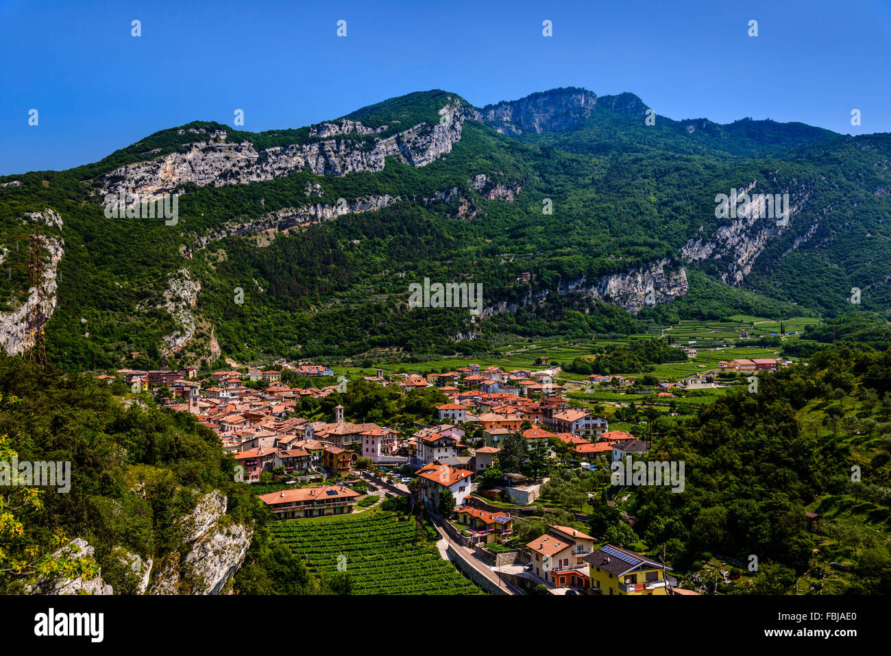L'Italie, Trentin Haut Adige, Trentino, Le Lac de Garde, Riva del Garda ...