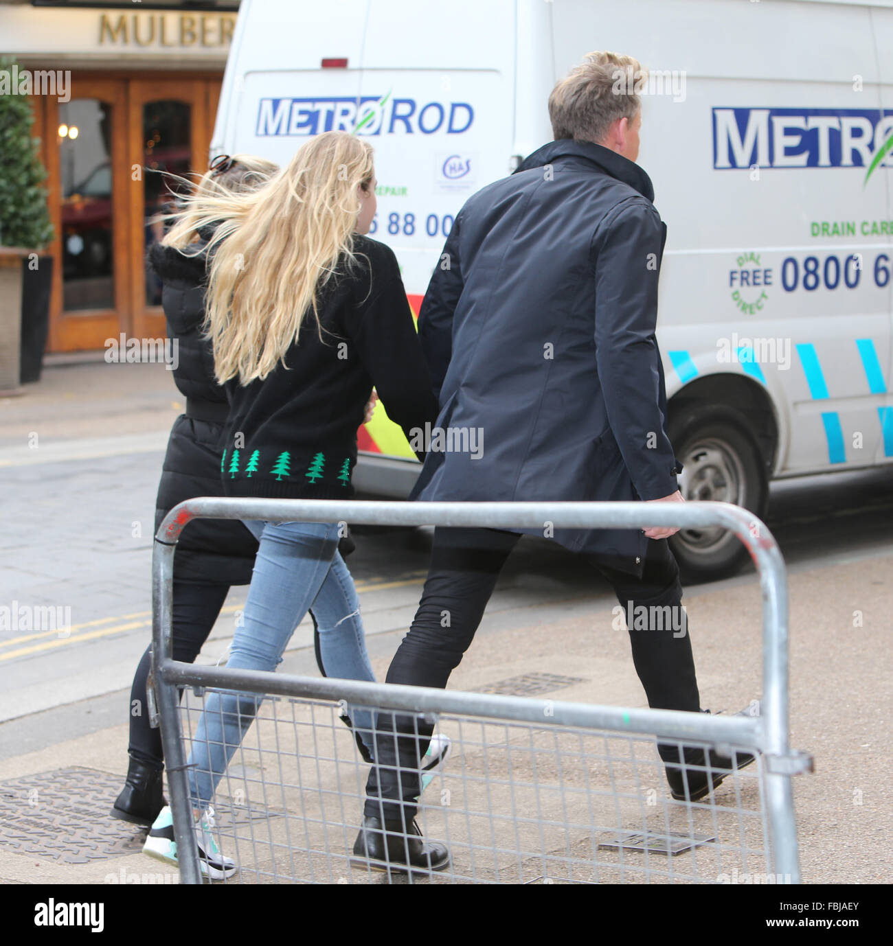 Gordon ramsay and his daughter matilda outside itv studios featuring ...