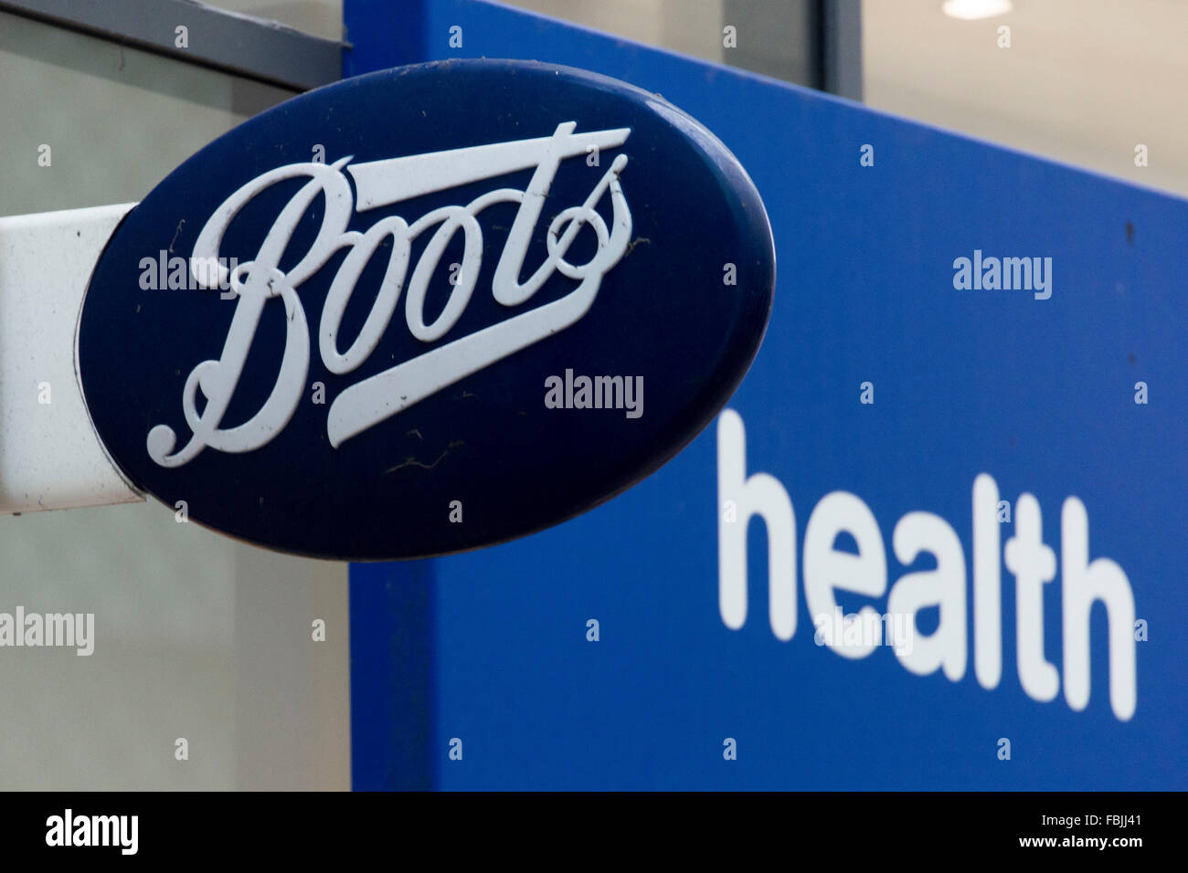 Boots logo chemist Banque de photographies et d’images à haute ...
