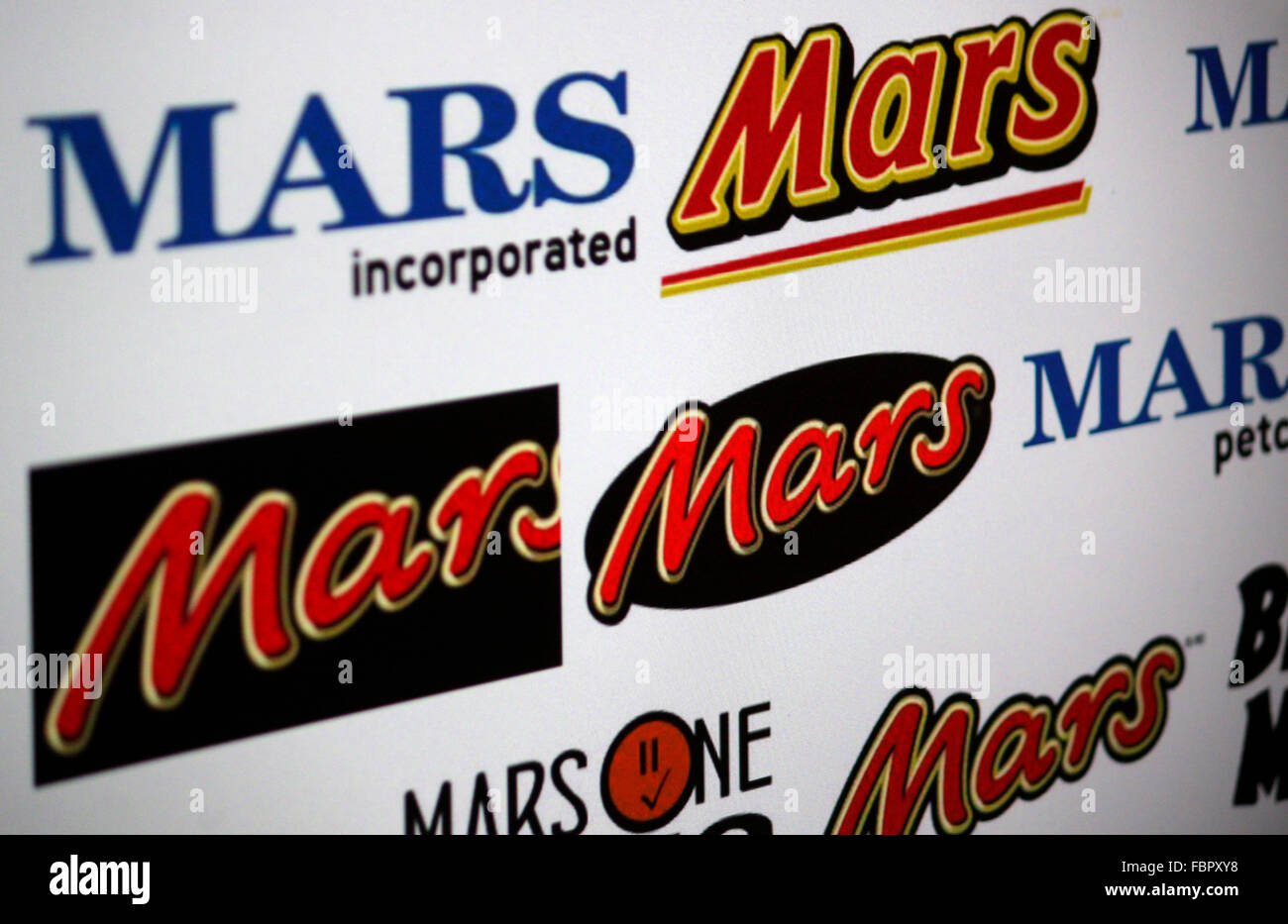 Mars logo Banque de photographies et d’images à haute résolution - Alamy