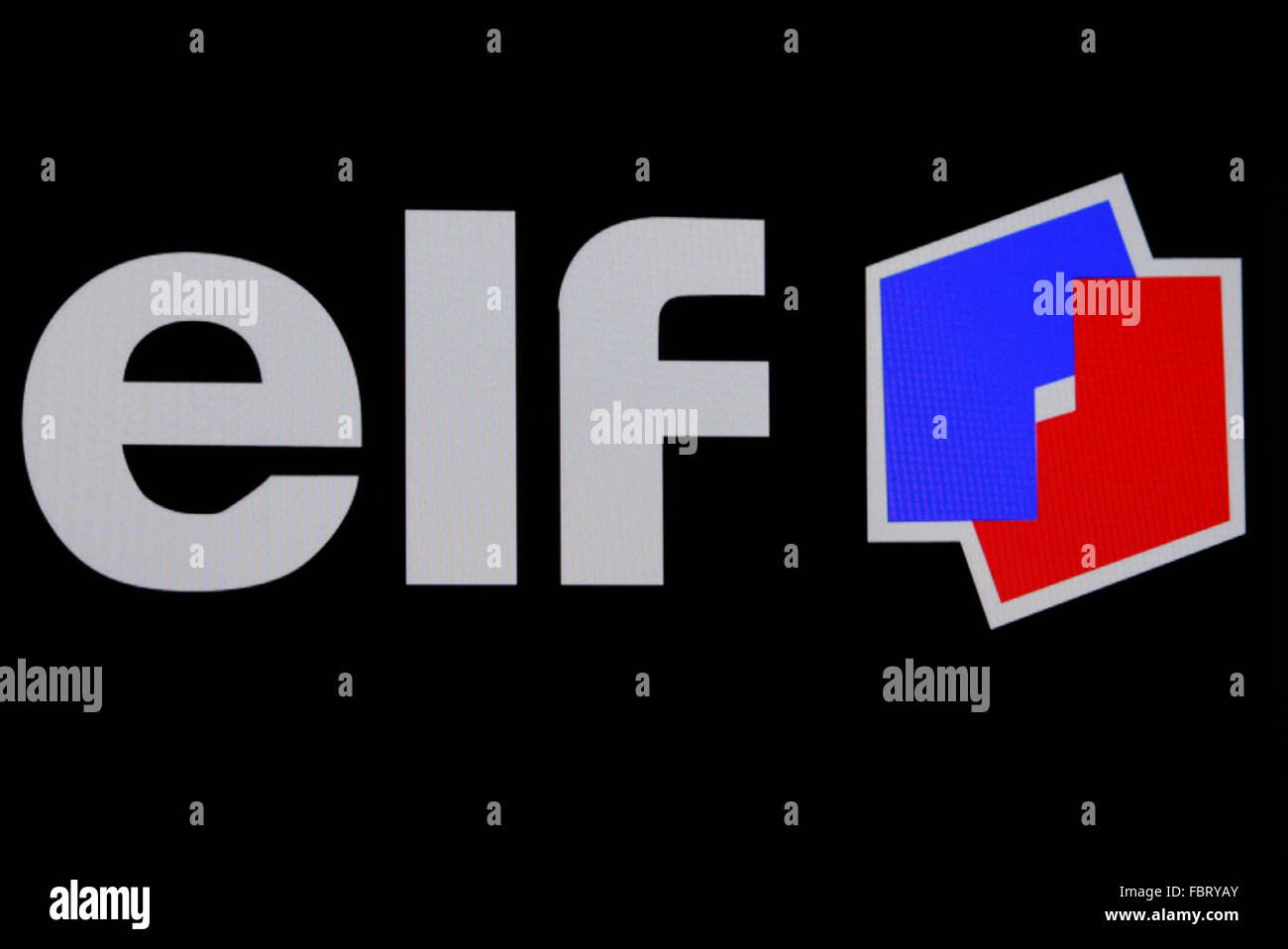 Elf logo Banque de photographies et d’images à haute résolution - Alamy