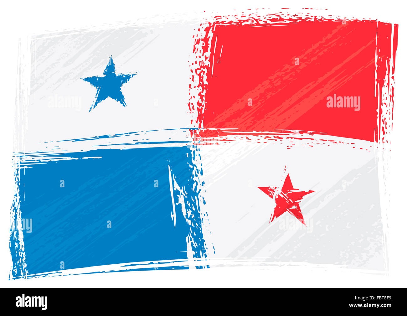 Drapeau panama Banque de photographies et d’images à haute résolution ...