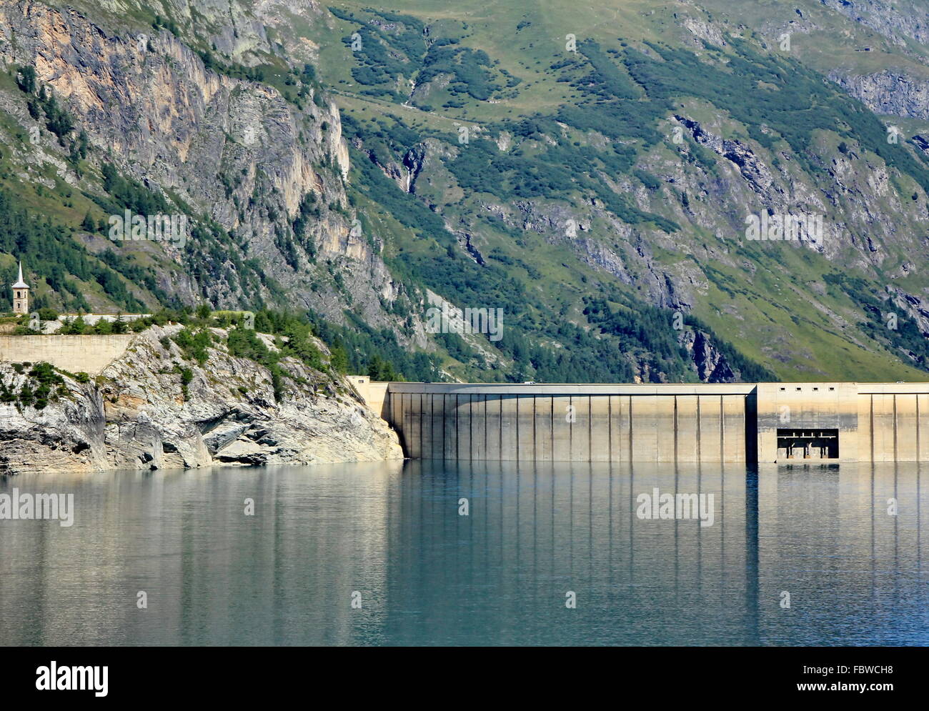 Le barrage de tignes Banque de photographies et d’images à haute ...