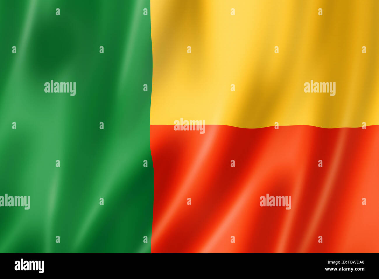 Drapeau du benin Banque de photographies et d’images à haute résolution ...