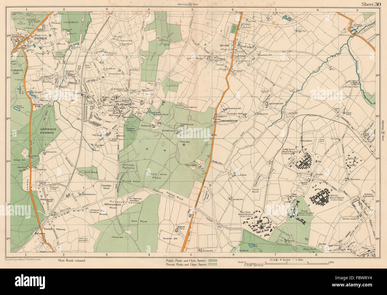 Mappa di esher Banque de photographies et d’images à haute résolution ...