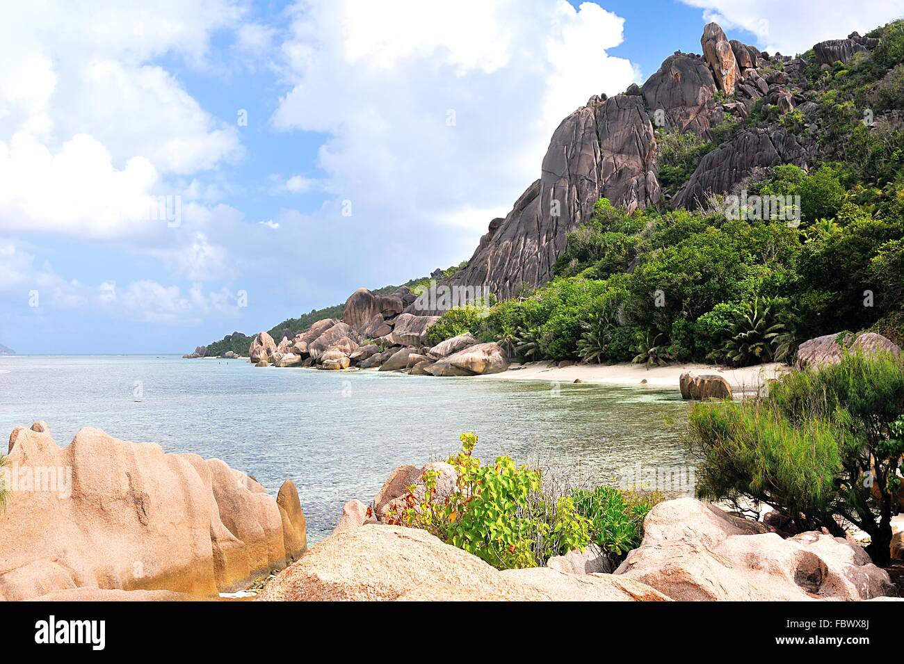 Insel la digue Banque de photographies et d’images à haute résolution ...