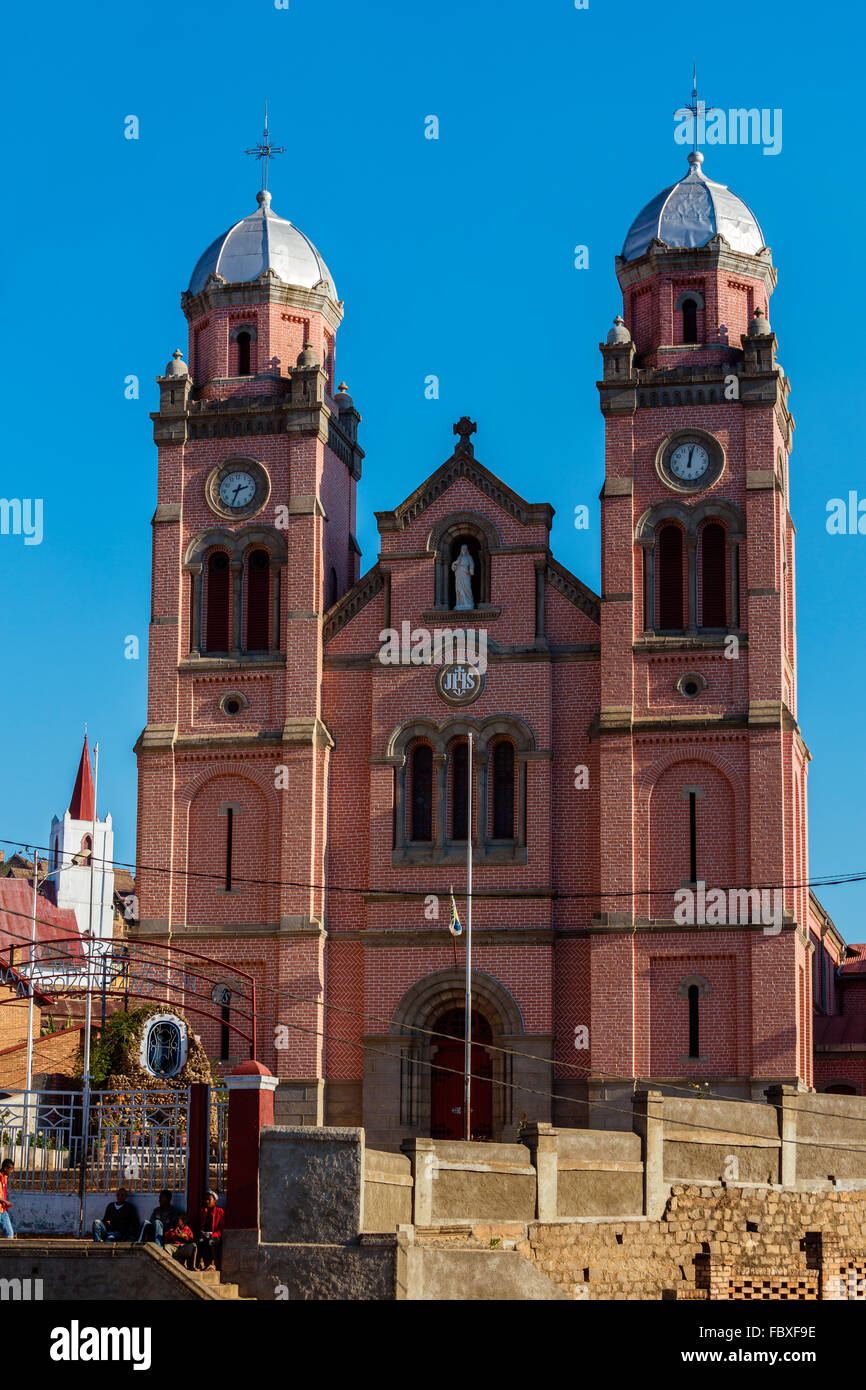 Ambozontany cathedral fianarantsoa madagascar Banque de photographies ...