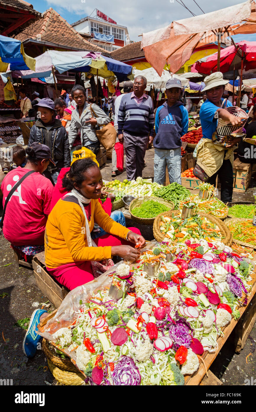 Market Tana Madagascar Banque d'image et photos - Page 3 - Alamy