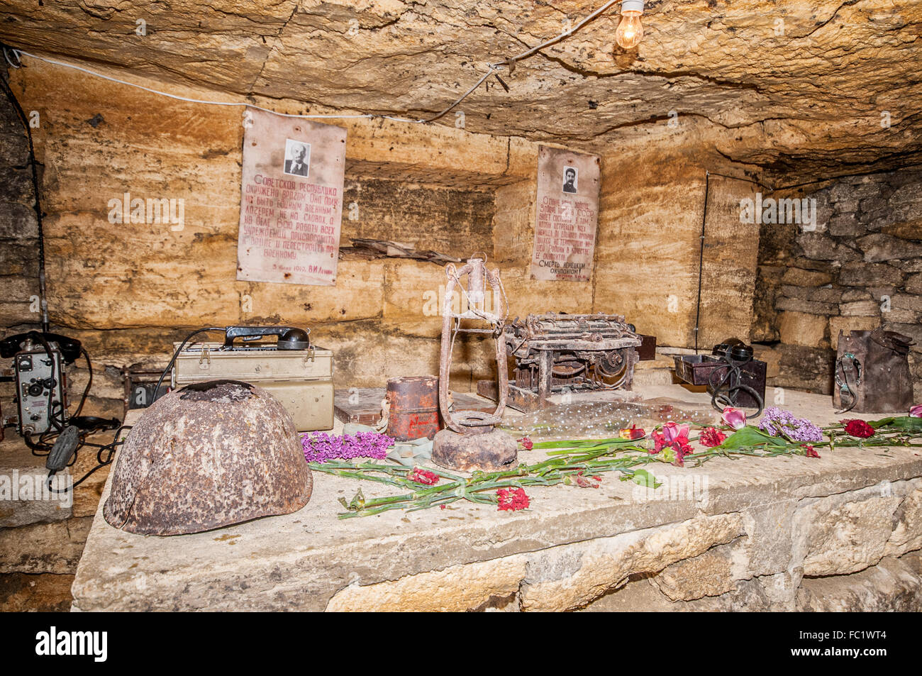Odessa catacombs ukraine Banque de photographies et d’images à haute ...
