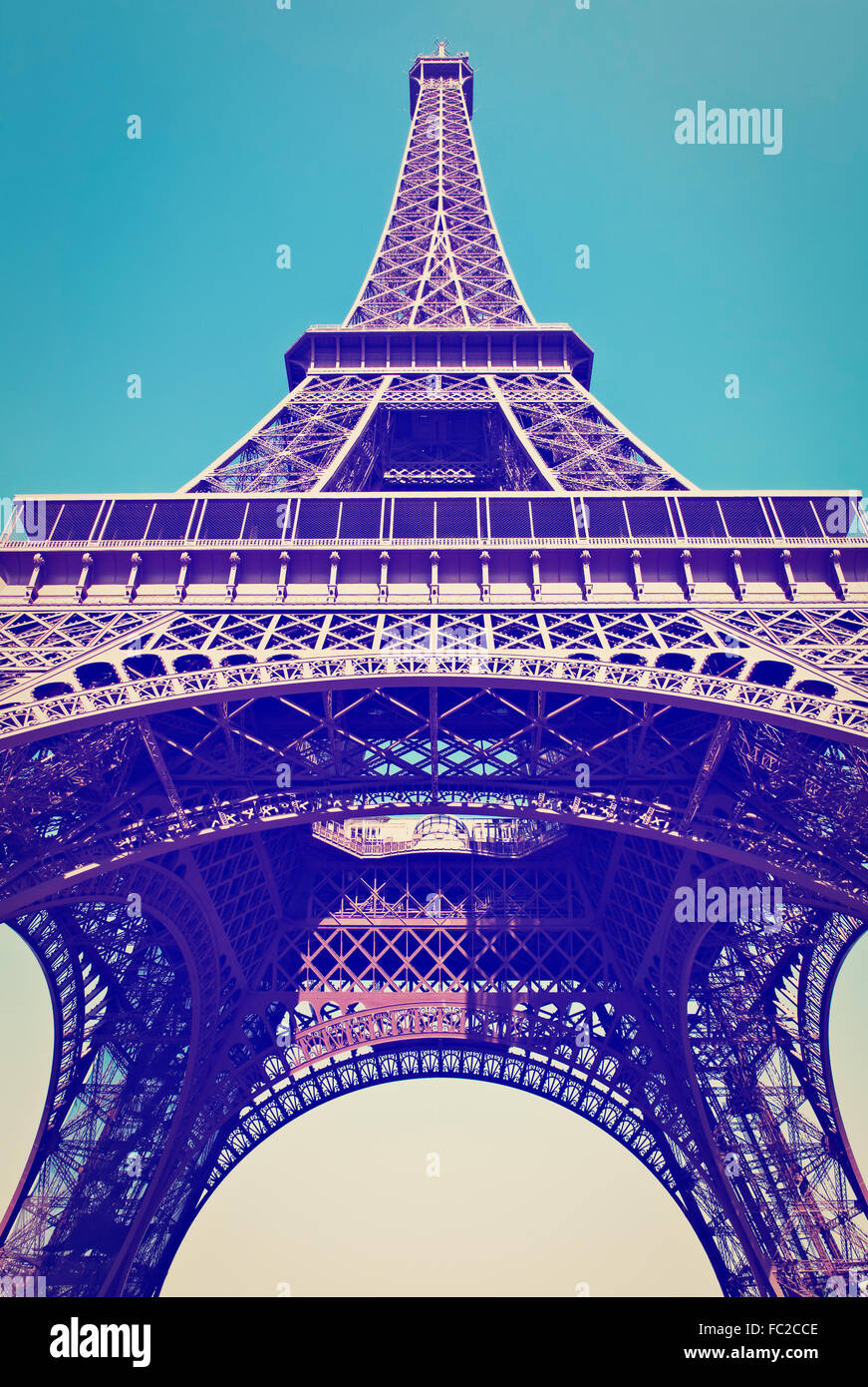 Antenne de la tour eiffel Banque de photographies et d’images à haute ...