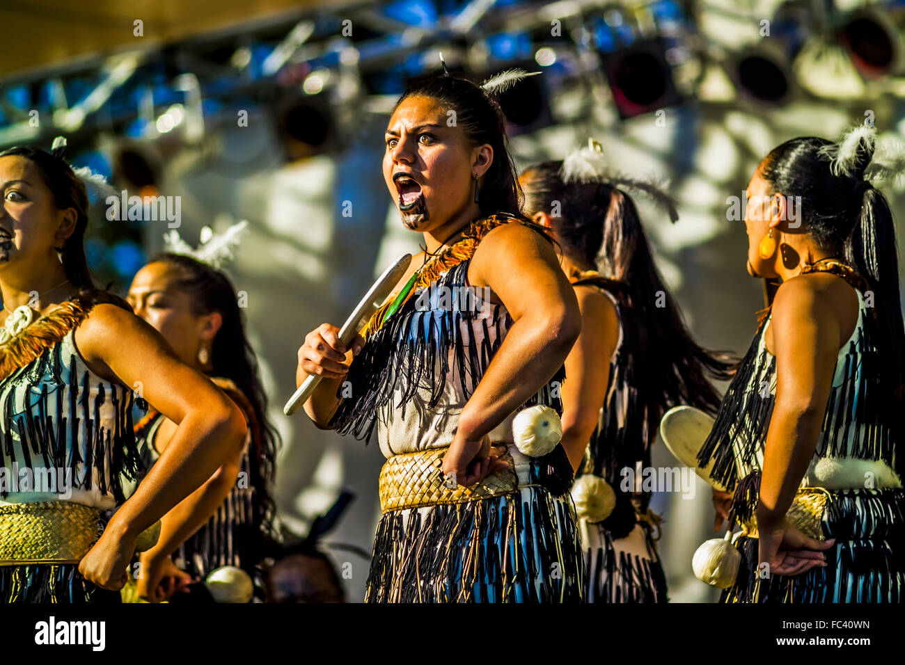 Haka War Dance Banque d'image et photos - Alamy