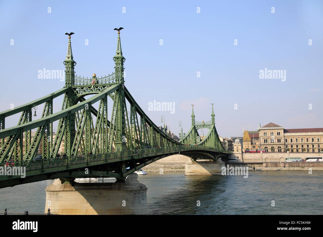 Pont vert budapest Banque de photographies et d’images à haute résolution - Alamy