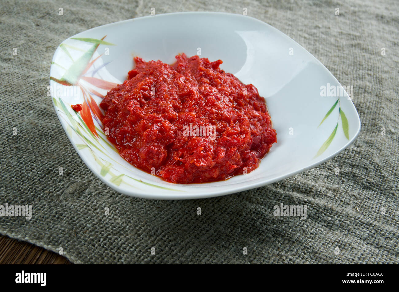 Pâte de piment fort Banque de photographies et d’images à haute ...