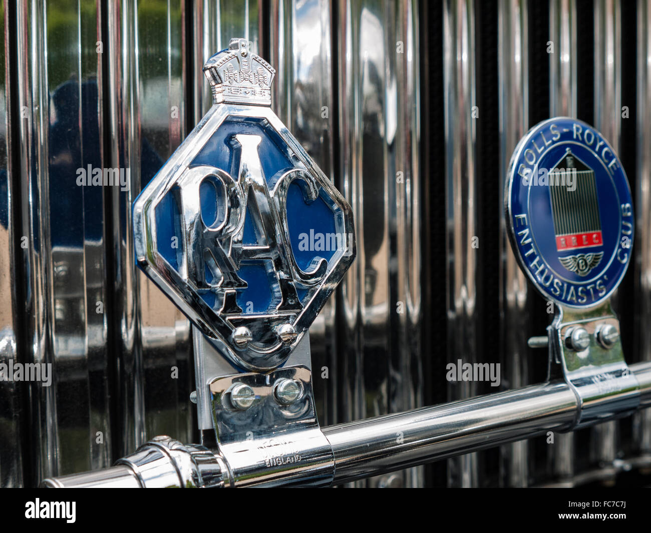 Vintage RAC (Royal Automobile Club) badge et Rolls Royce badges badge ...