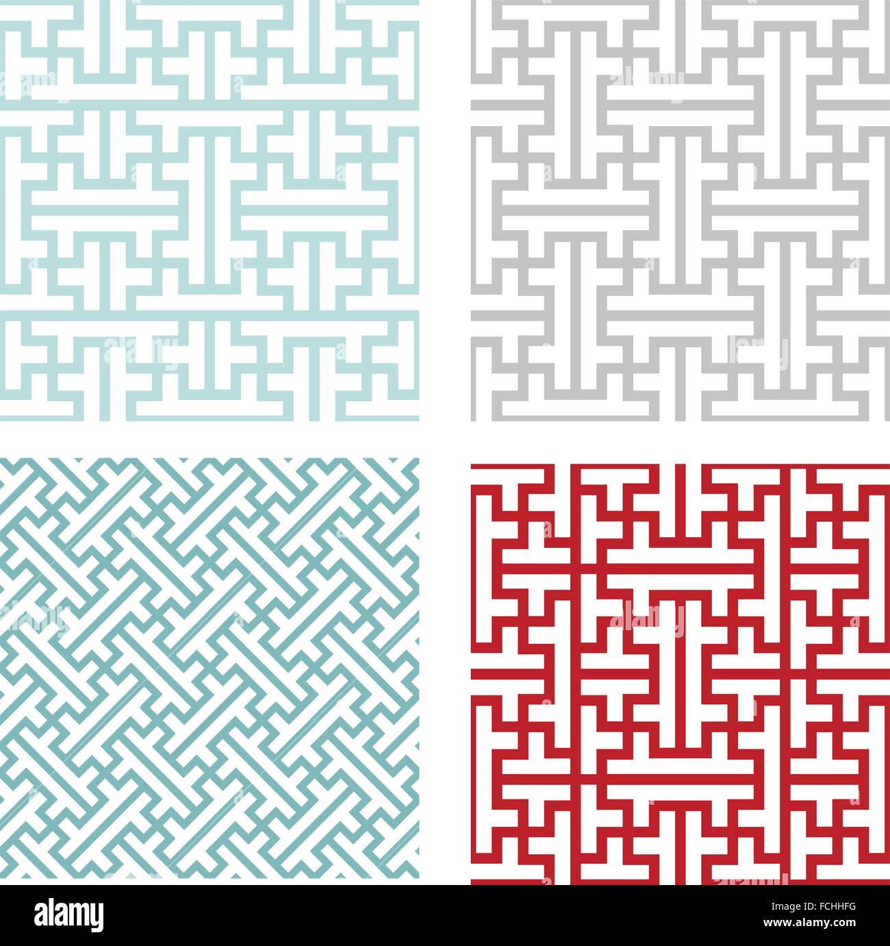 Geometric puzzle Banque de photographies et d’images à haute résolution ...