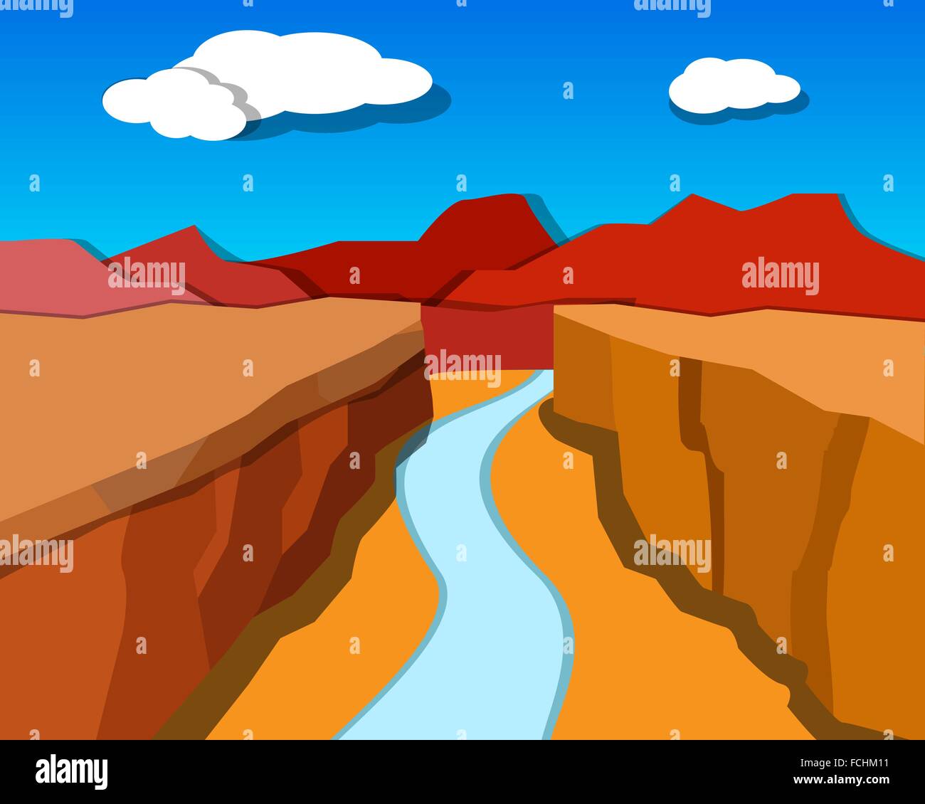 Plateau de yellowstone Banque d'images vectorielles - Alamy