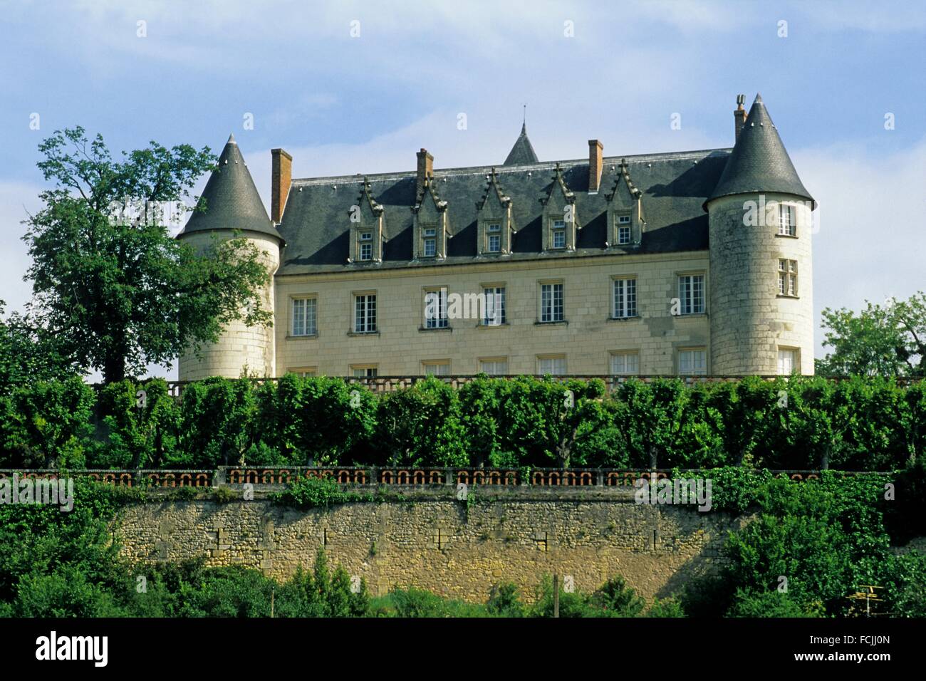 Château Moncontour, Vouvray, vallée de la Loire près de Tours, Indre-et ...