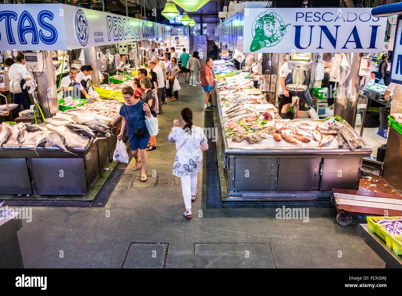 Santander fish market Banque de photographies et d’images à haute ...
