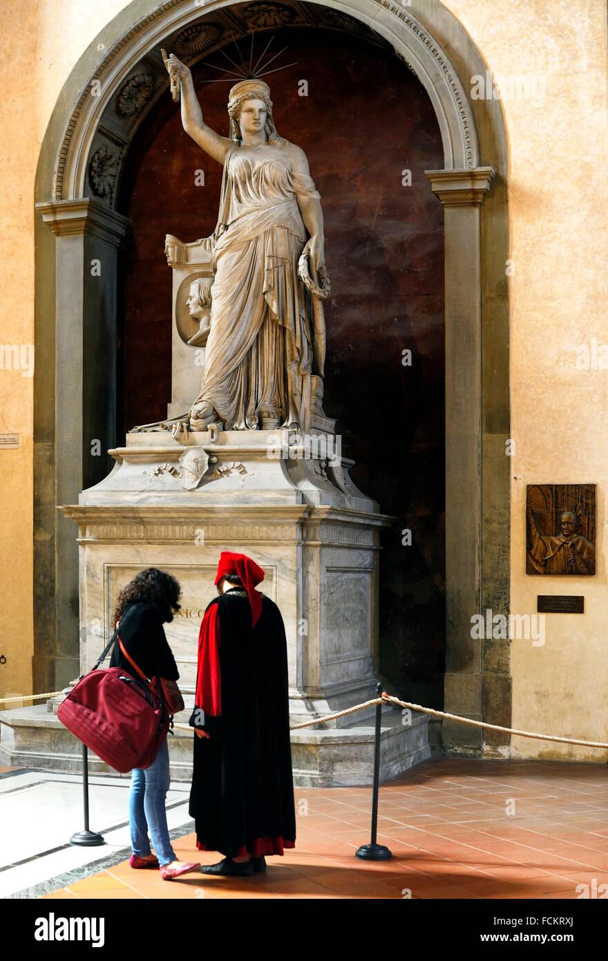 Statue de la liberté Florentine connu comme la liberté de la poésie par ...