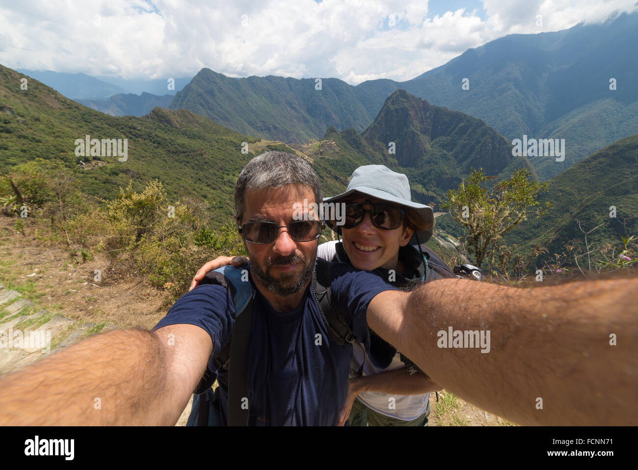 Machu picchu portrait Banque de photographies et d’images à haute ...