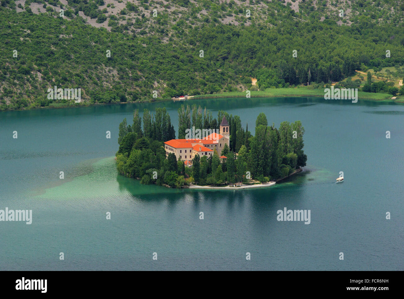 Visovac island Banque de photographies et d’images à haute résolution ...