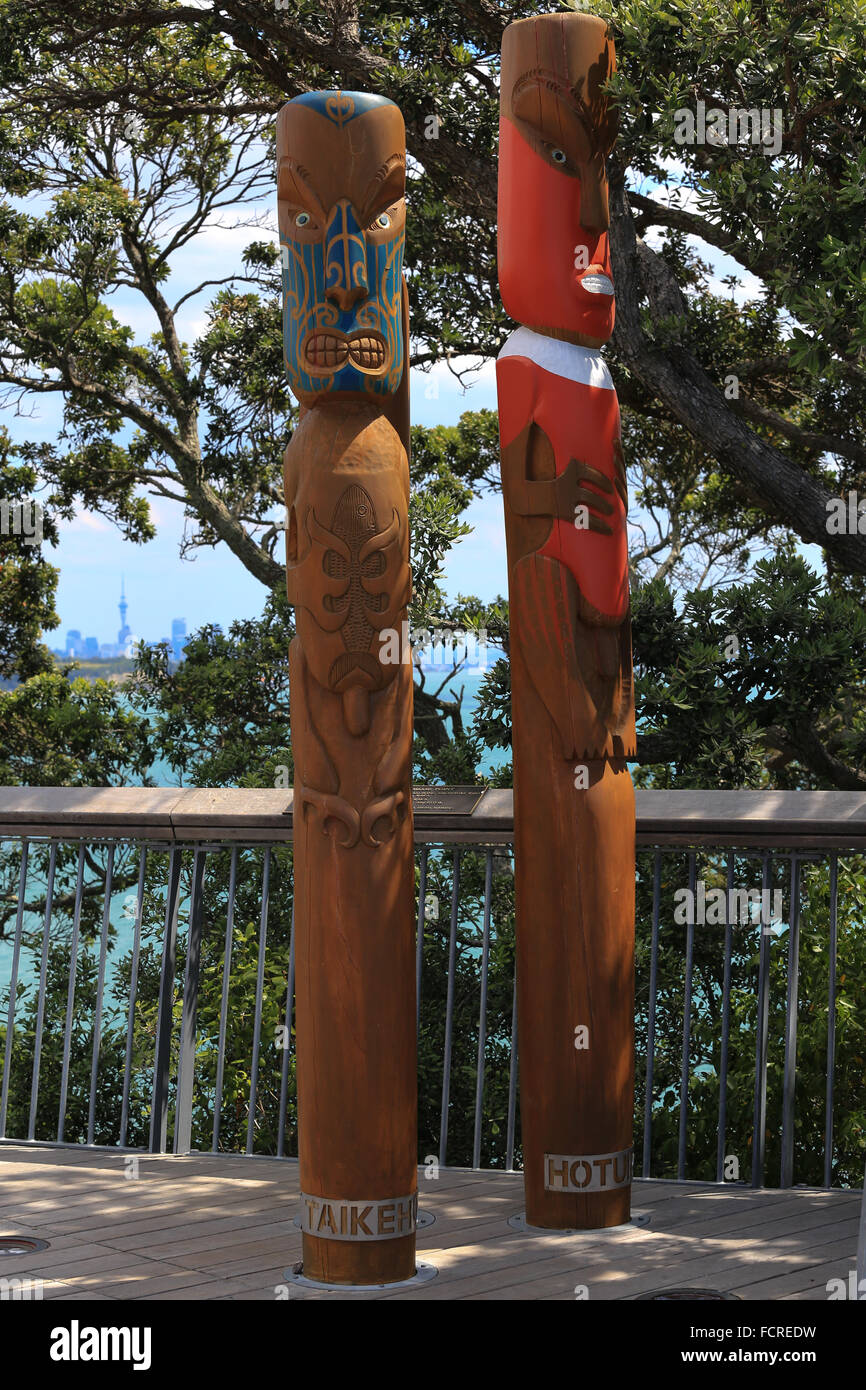 Sculptures maoris Banque de photographies et d’images à haute ...