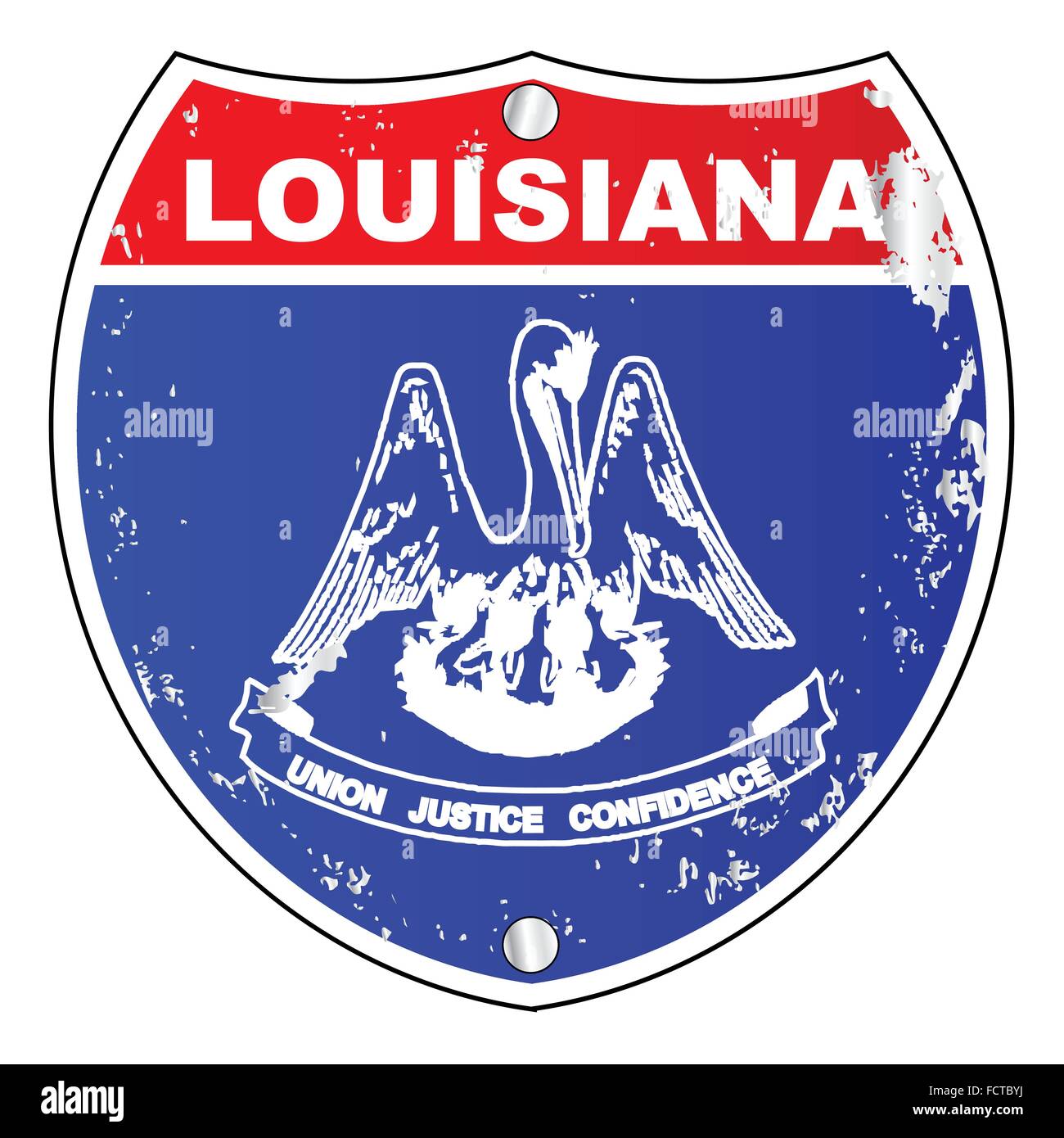 Drapeau louisiana Banque de photographies et d’images à haute ...