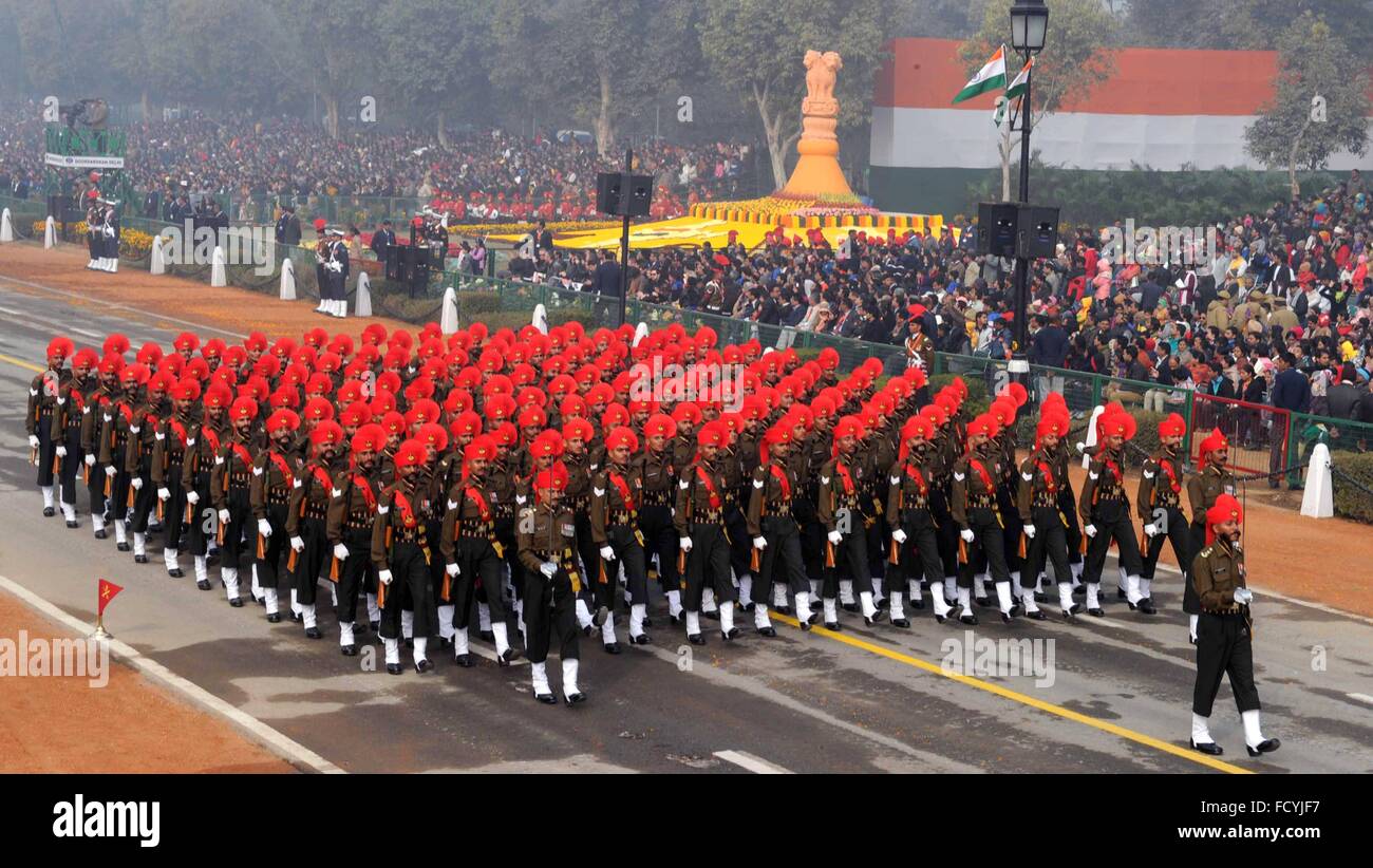 Indian army parade Banque de photographies et d’images à haute ...