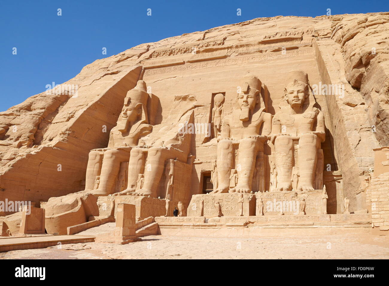 Abou Simbel, Temple de Ramsès II, Abou Simbel, Egypte Photo Stock - Alamy