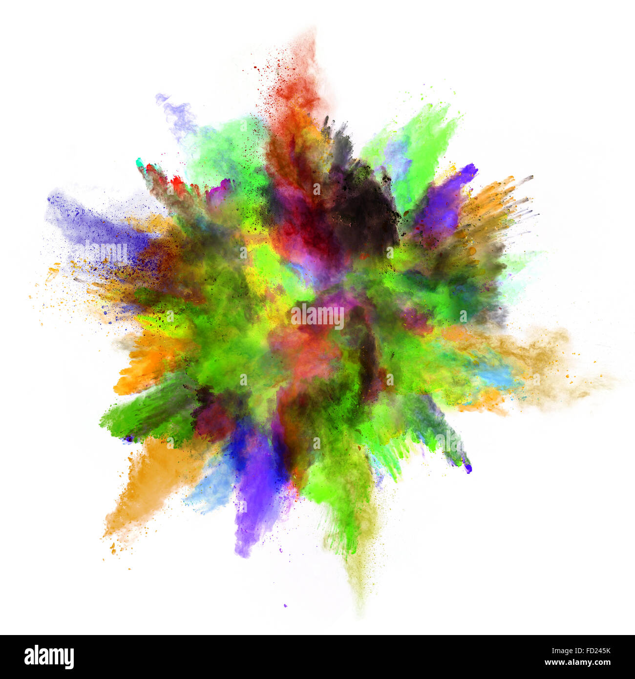 Powder Explosion Banque d'image et photos - Alamy