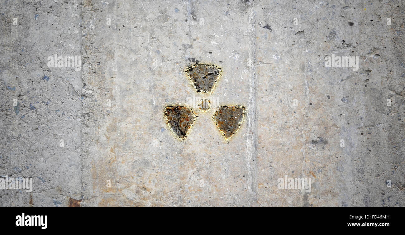 Radioactivity symbol Banque de photographies et d’images à haute résolution - Alamy