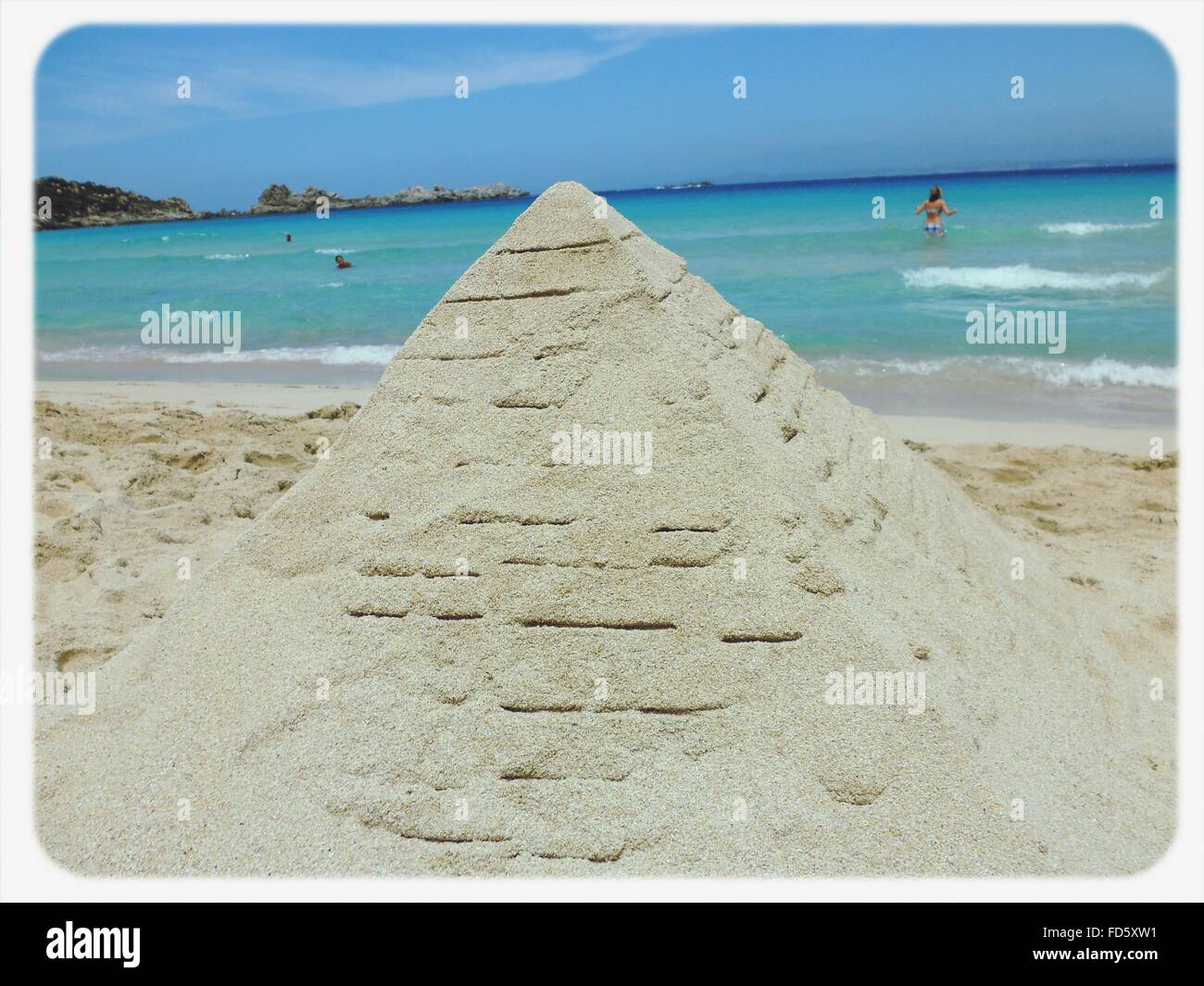 Pyramide de sable Banque de photographies et d’images à haute ...