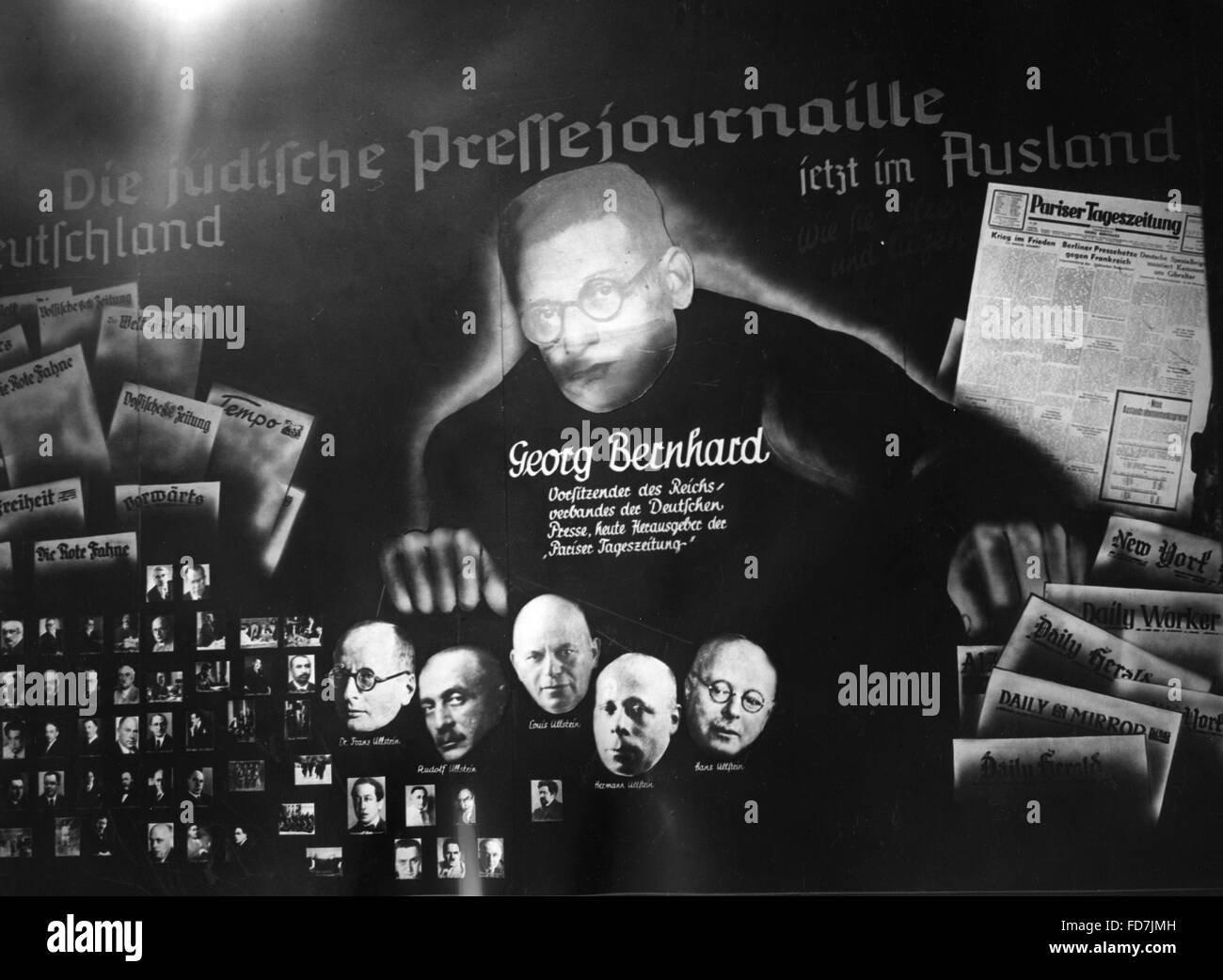 Le juif eternel Banque d'images noir et blanc - Alamy