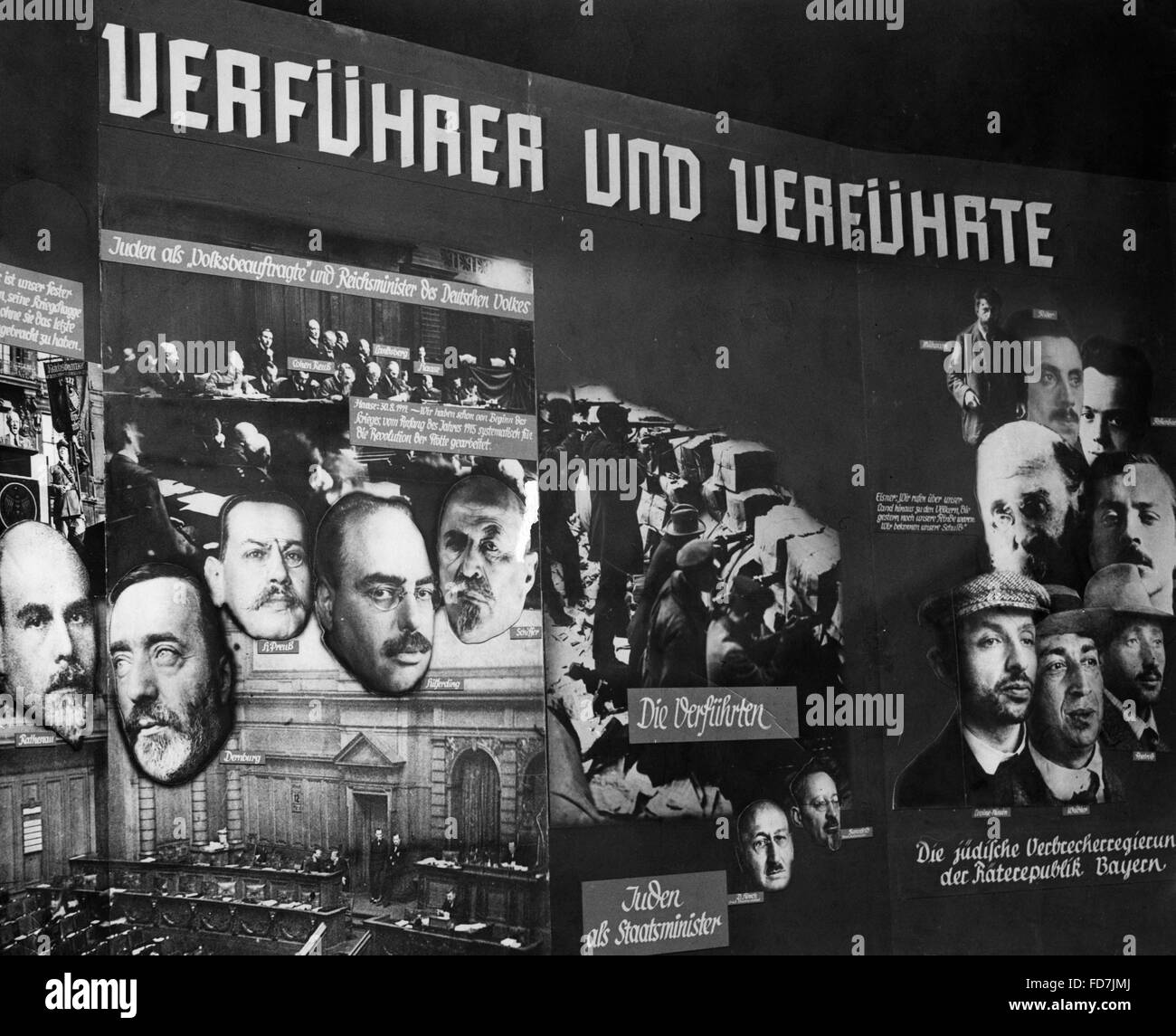 Le juif eternel Banque d'images noir et blanc - Alamy