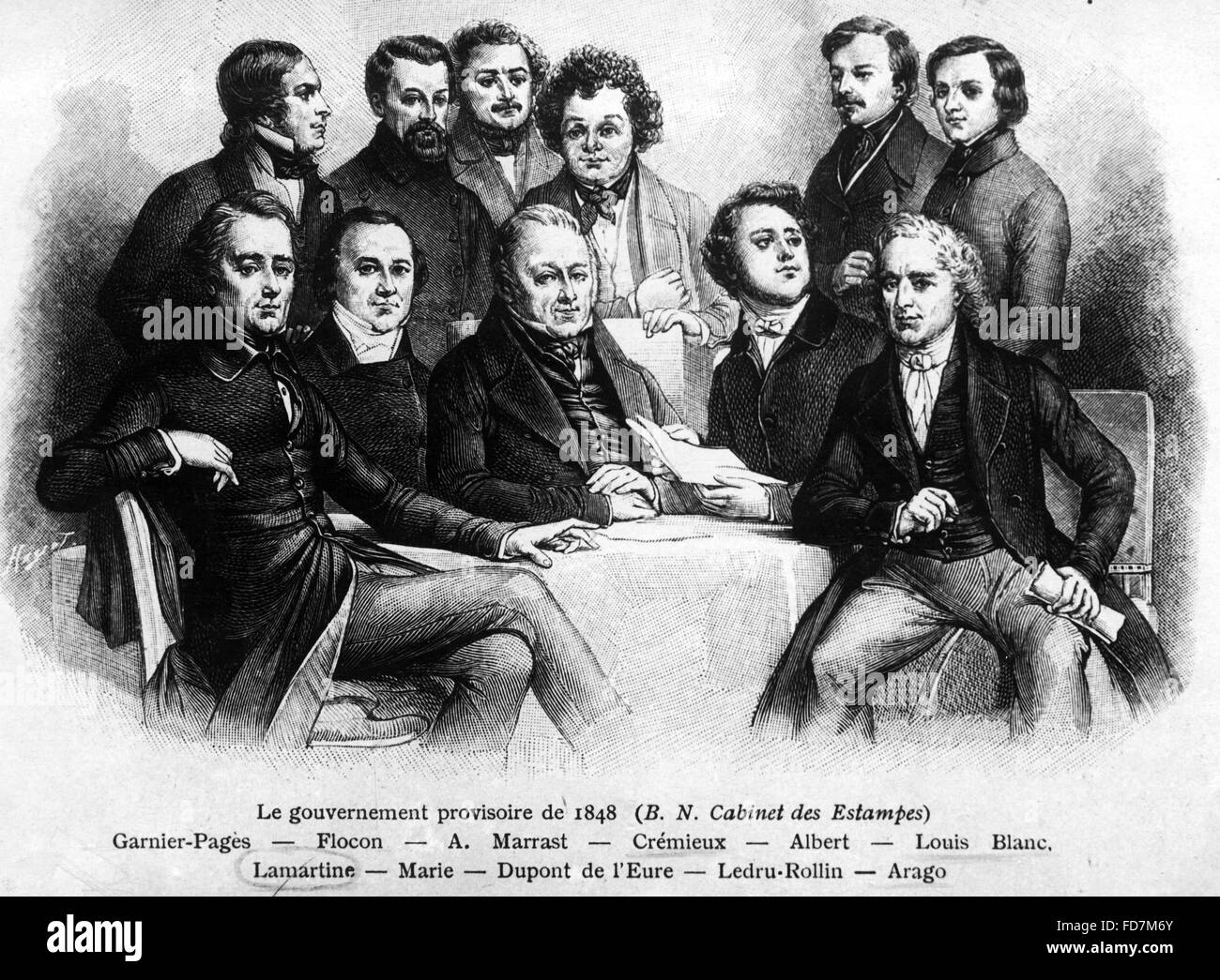 Révolution française de 1848 Photo Stock - Alamy