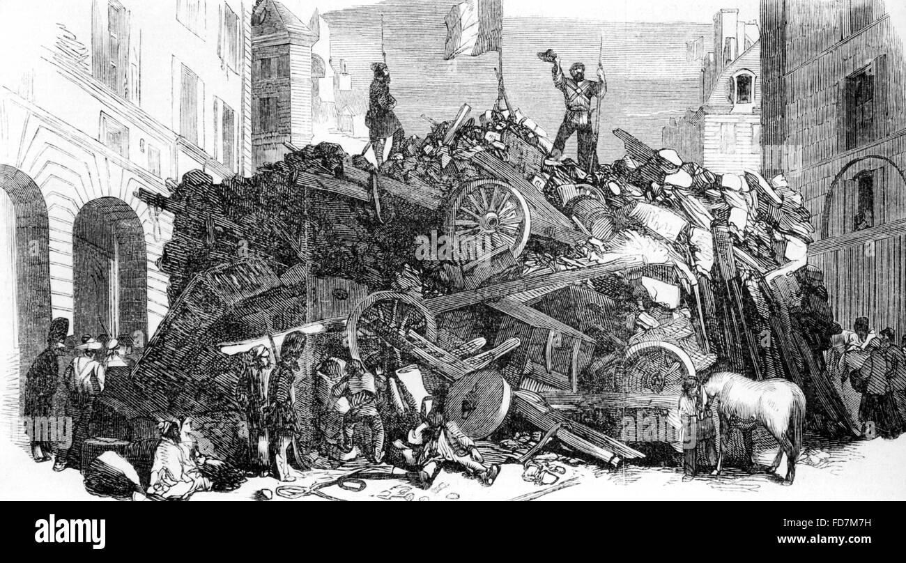 Revolution 1848 paris Banque de photographies et d’images à haute ...