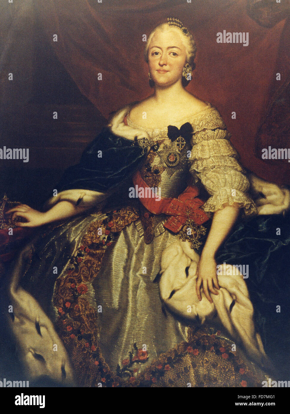 Catherine the great painting Banque de photographies et d’images à ...