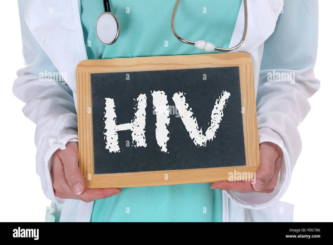 Le VIH SIDA maladie diagnostic maladie malade Médecin Infirmière de ...