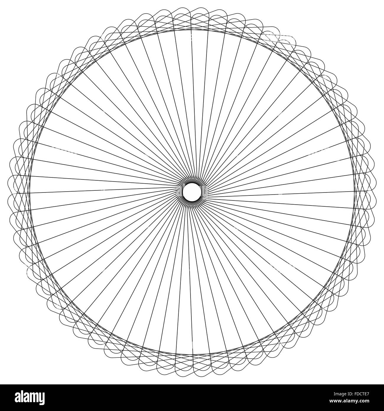 Abstract spiral, tourbillonner, virevolter élément isolé sur blanc ...
