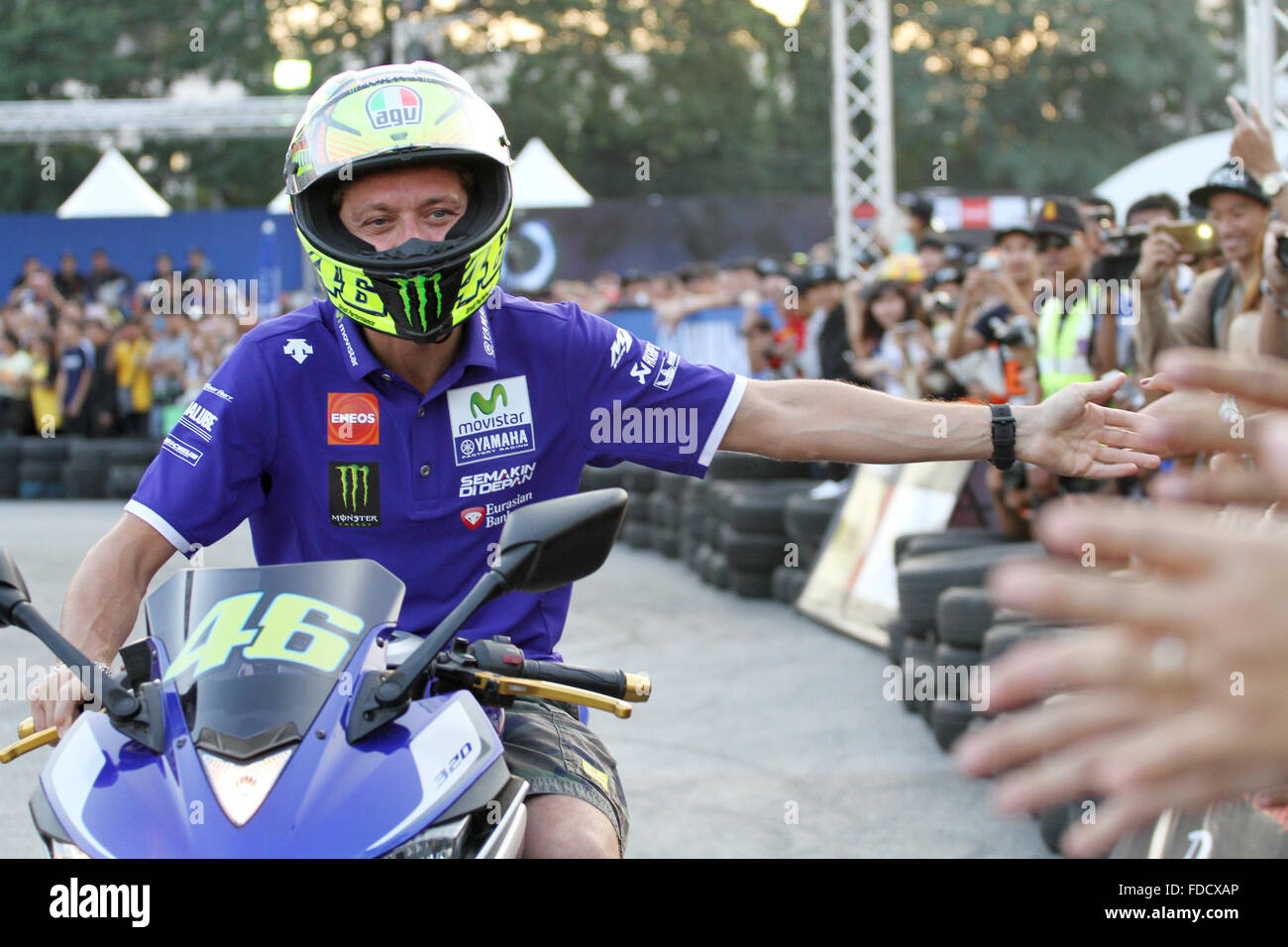 Valentino rossi fan Banque de photographies et d’images à haute ...