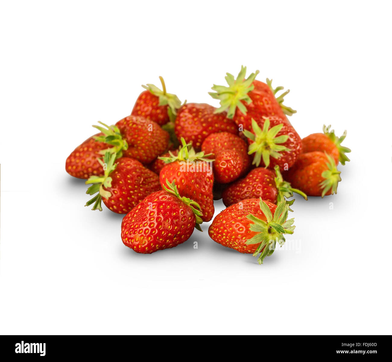 Fraises biologiques juteuses Banque de photographies et d’images à ...
