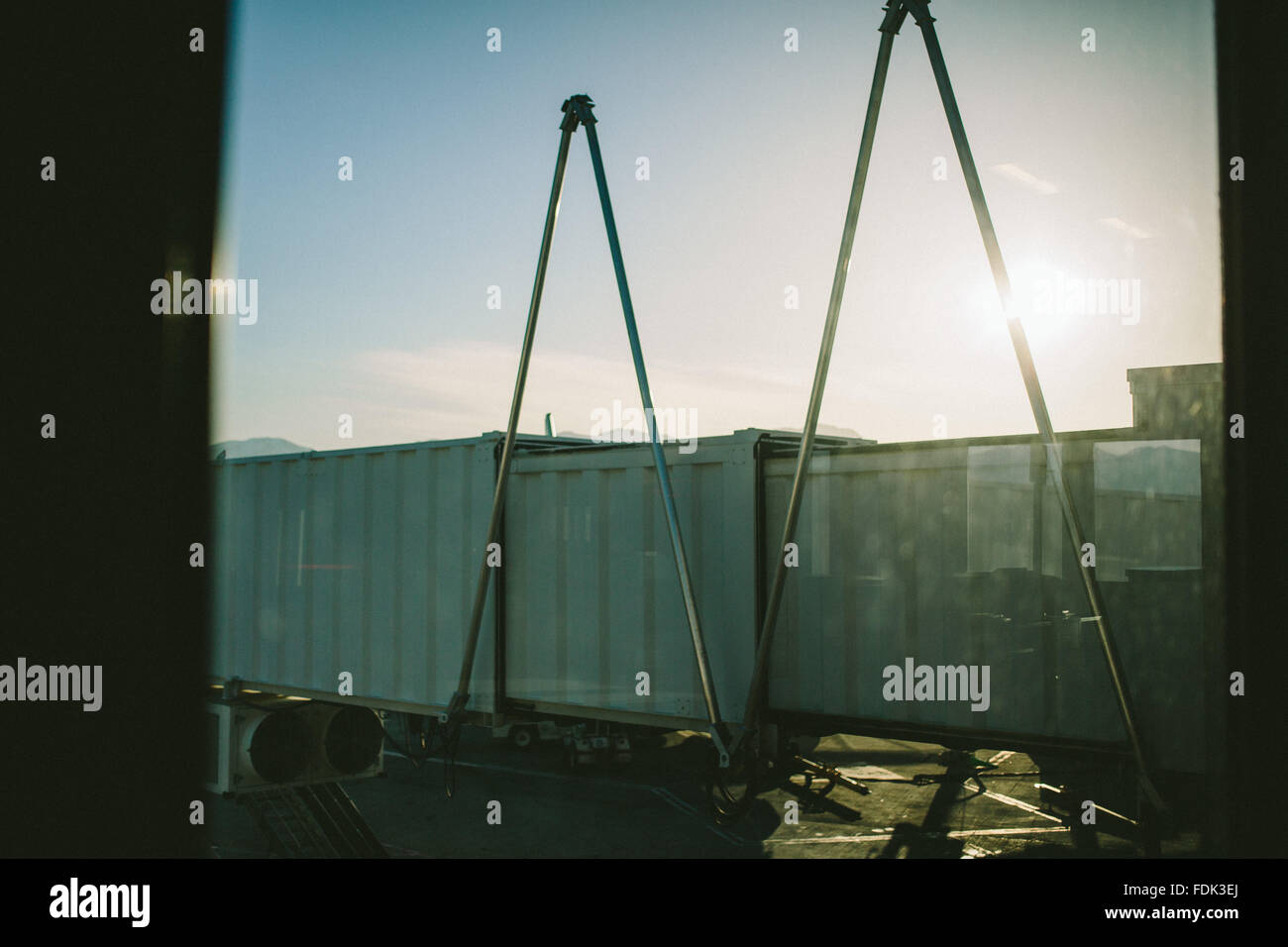 Tunnel de passagers d'avion Banque de photographies et d’images à haute ...