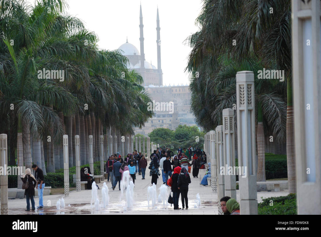 Al azhar park cairo Banque de photographies et d’images à haute ...