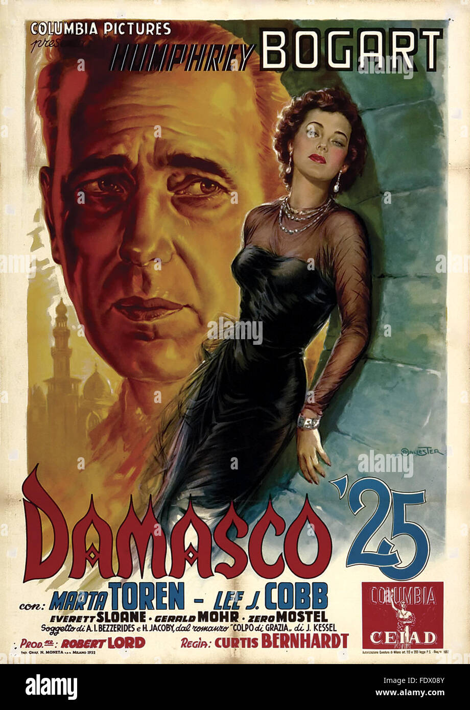 Sirocco movie poster Banque de photographies et d’images à haute résolution - Alamy