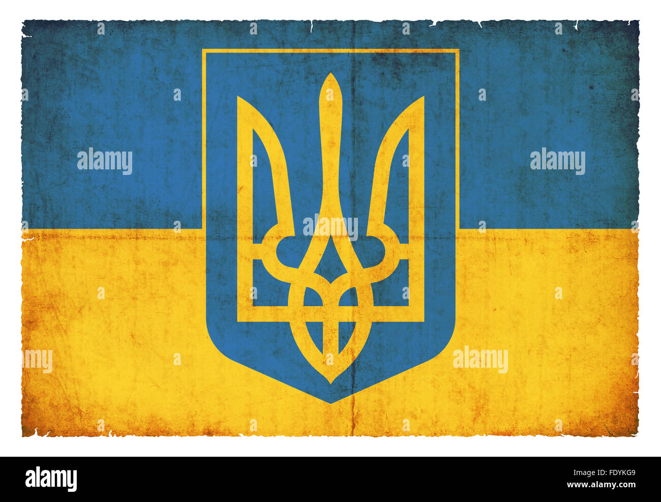 Drapeau national de l'ukraine Banque de photographies et d’images à ...