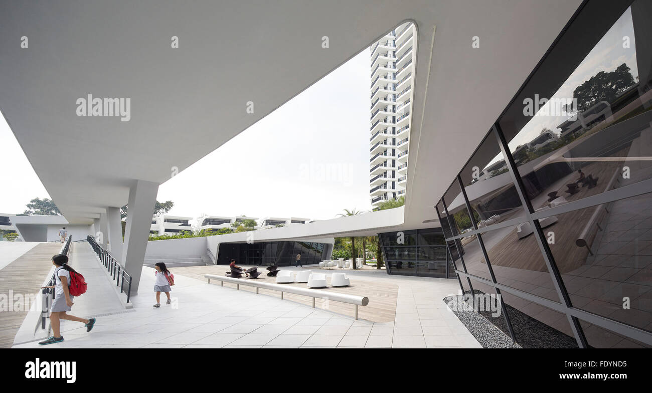 L'espace de circulation publique. d'Leedon Singapour, Singapour ...