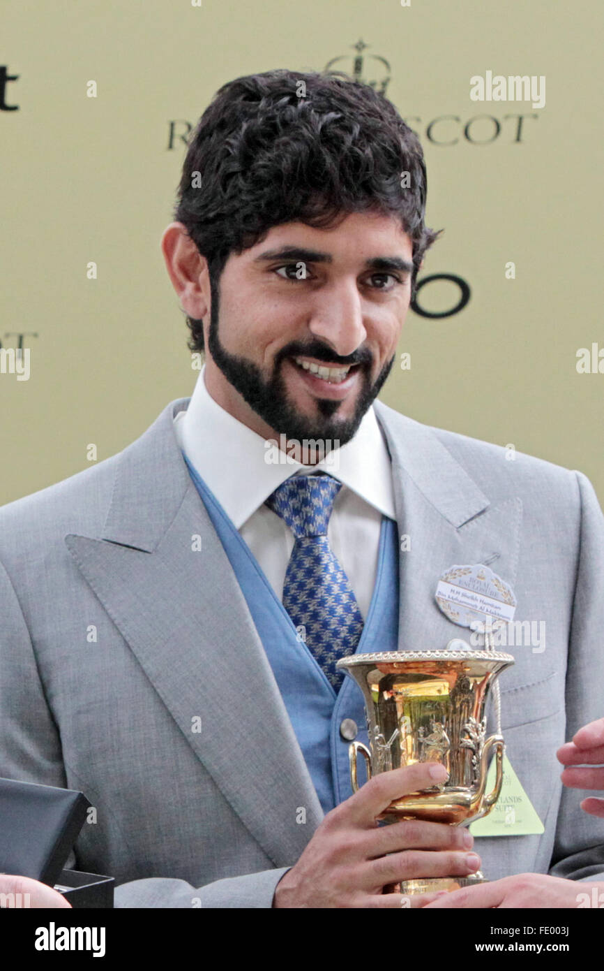 Ascot, Royaume-Uni, Sheikh Hamdan bin Mohammed bin Rashid Al Maktoum ...