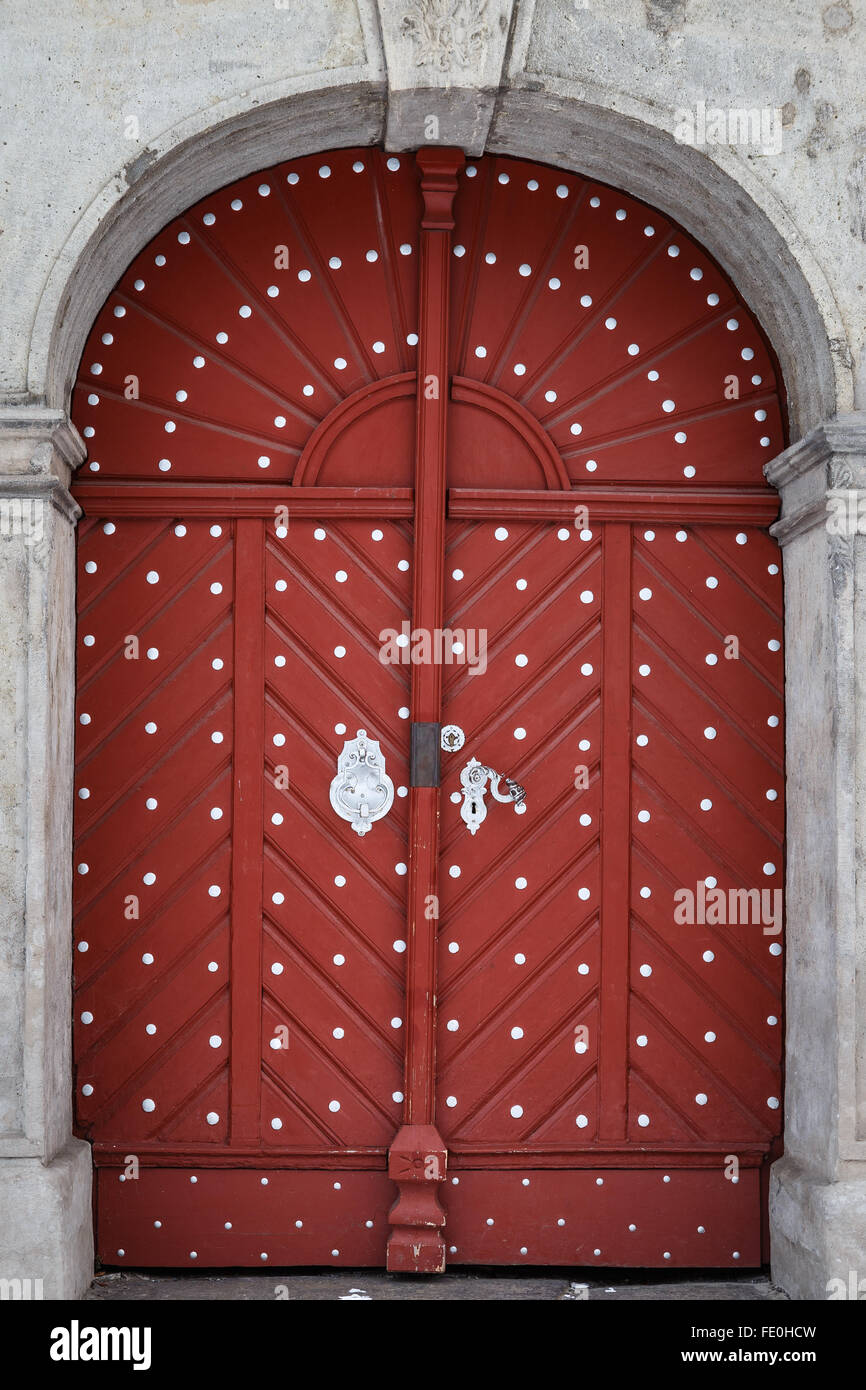 Porte en bois baroque Banque de photographies et d’images à haute ...